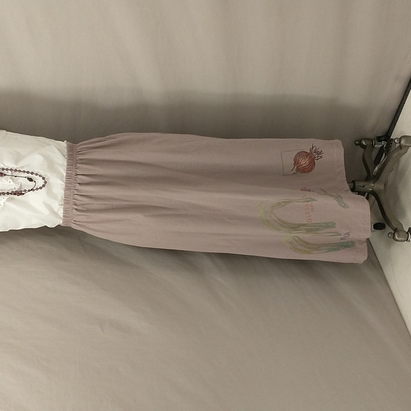 Bluefish | Skirts | Handpainted Look Bluefish Maxi Skirt Slim Artsy ...